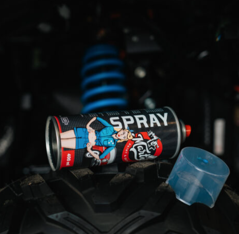 COLOR SPRAY BLUE BL-002 PAINT (repair spray for TGB frames ...