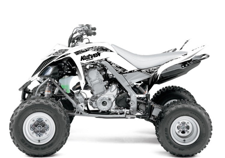 YAMAHA 660 RAPTOR ATV PREDATOR GRAPHIC KIT WHITE – parts4quads.eu